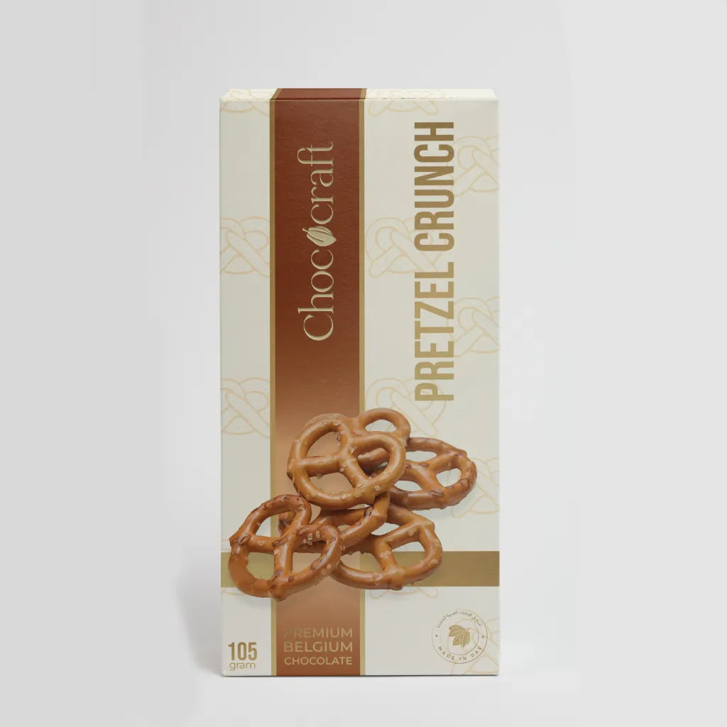 Dubai's Sweet and Salty Pretzels Chocolate Crunch | Chococraft